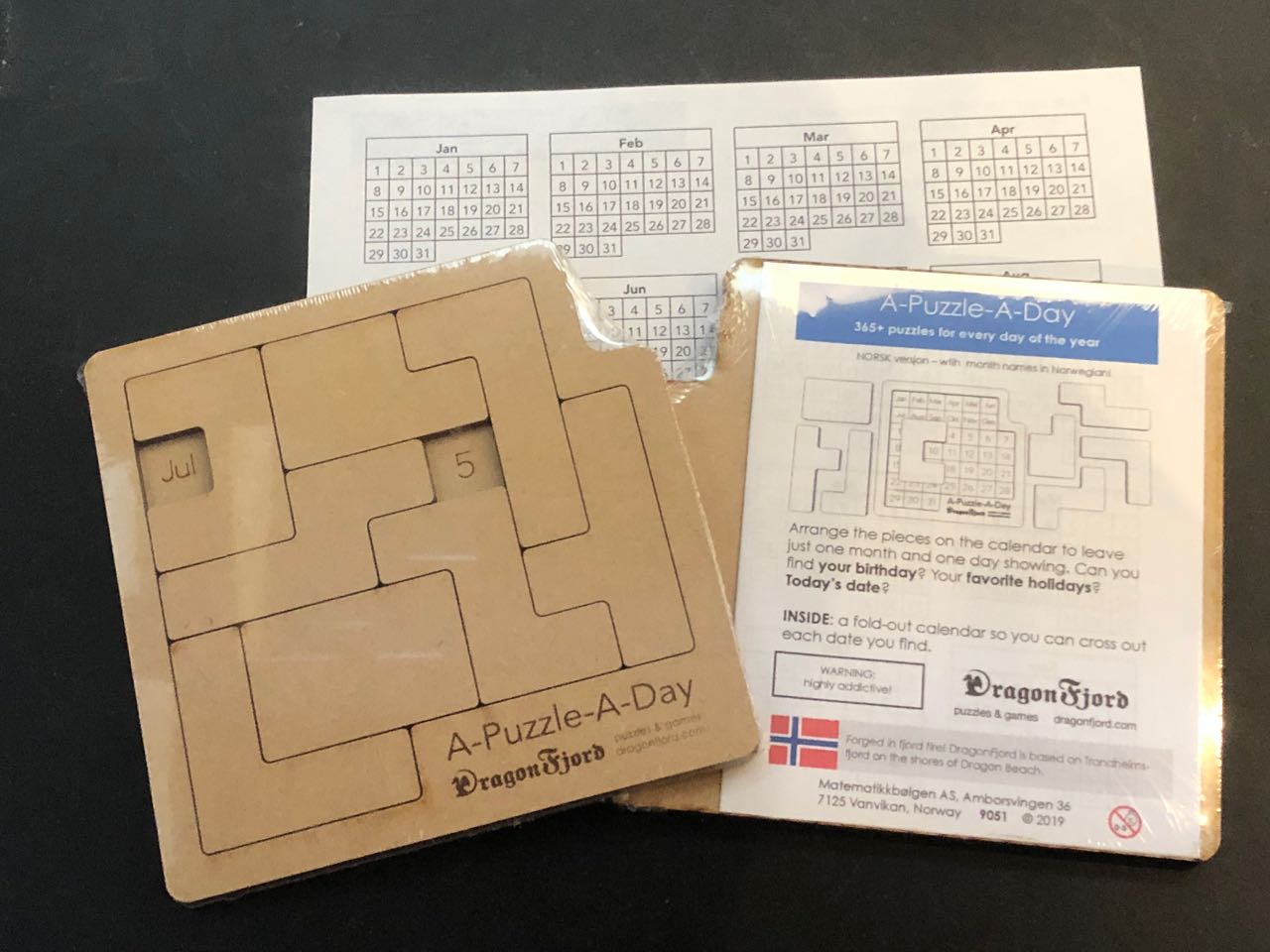 A-Puzzle-A-Day – DragonFjord